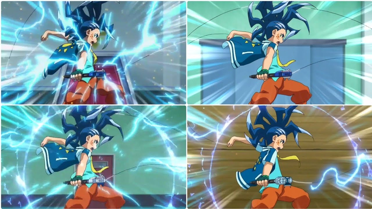 All Launch Forms of Hikaru Hizashi in Beyblade Burst Season 5-7 - YouTube