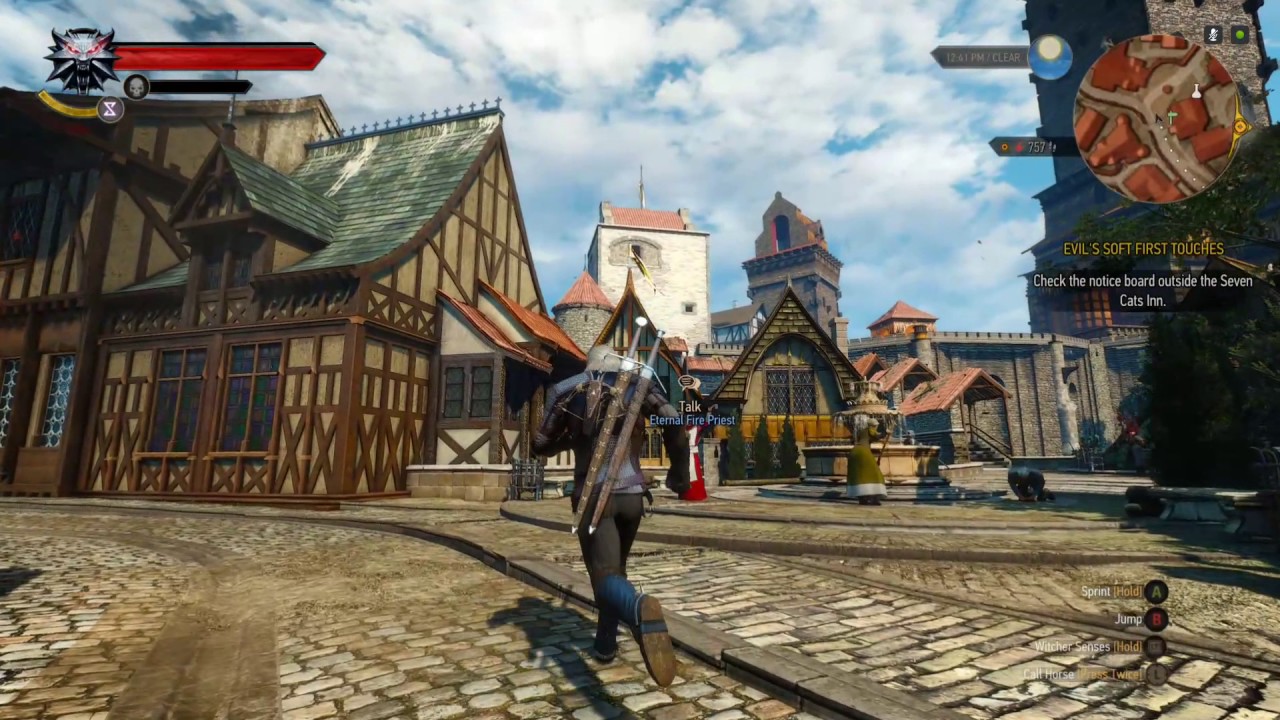 The Witcher 3 - GeForce NOW Gameplay + Glitch (NVIDIA Shield TV) - YouTube