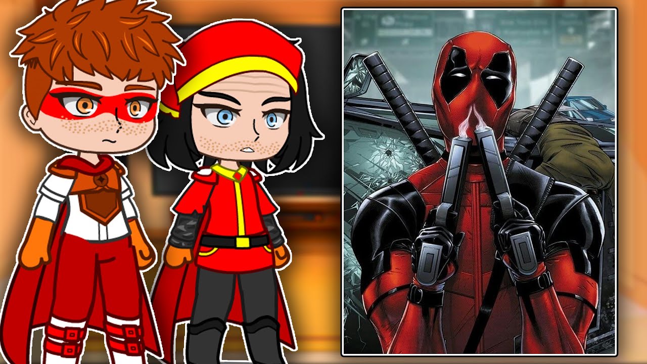 DreamWorks Villains React To Deadpool | Gacha react - YouTube