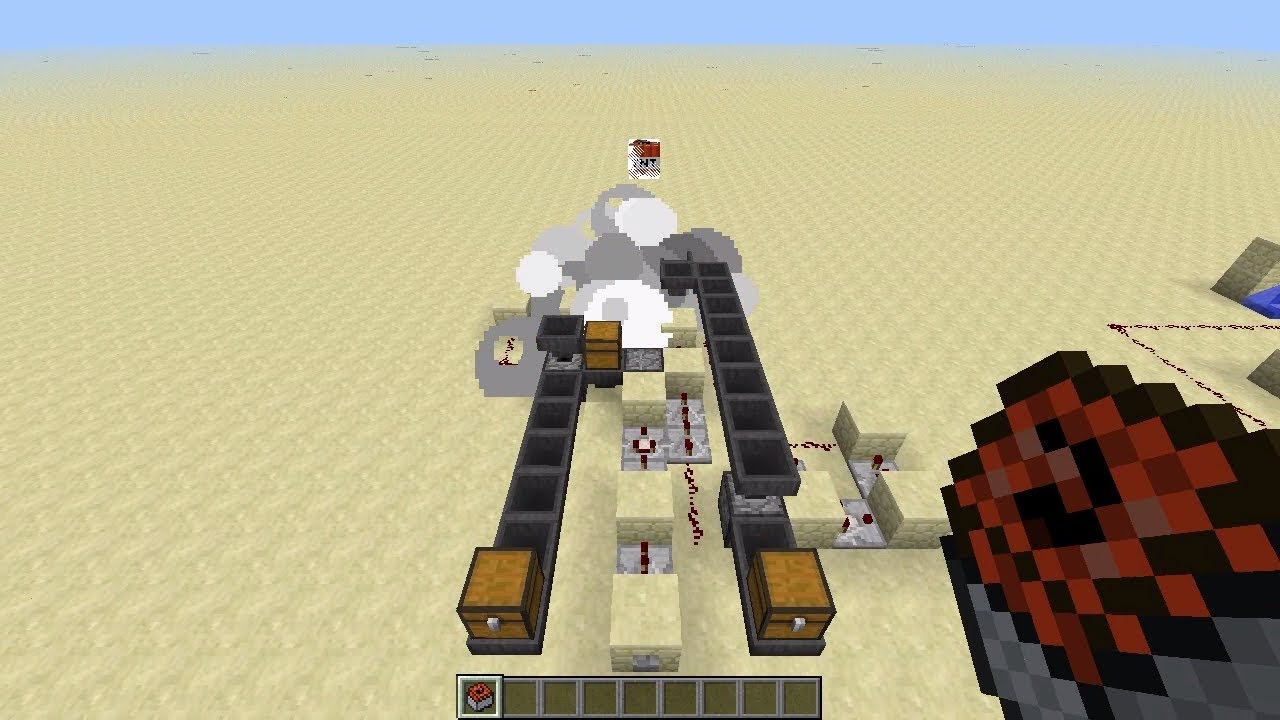 One-Button and Fully Automatic TNT Cannons! - Minecraft [13w04a] - YouTube