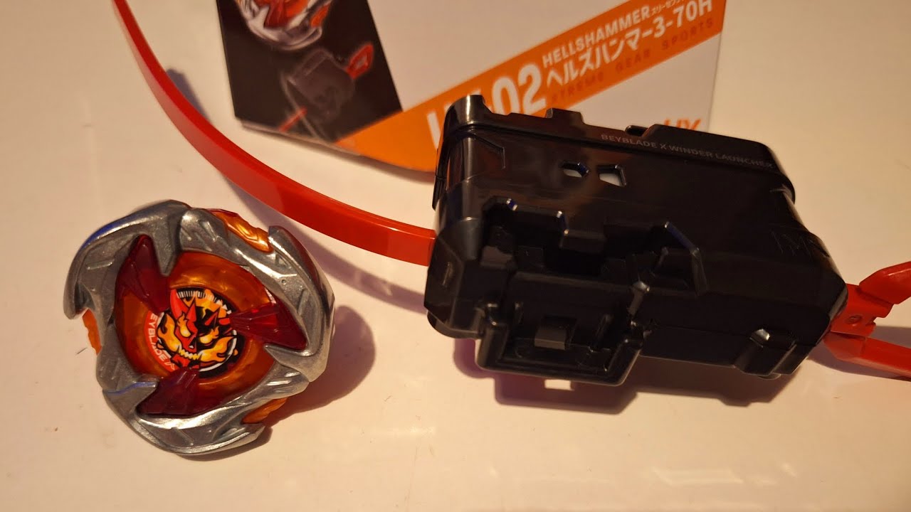 Unboxing Ux-02 HellsHammer 3-70H Starter Set | Beyblade 𝕏 SMASHING SLAM ...