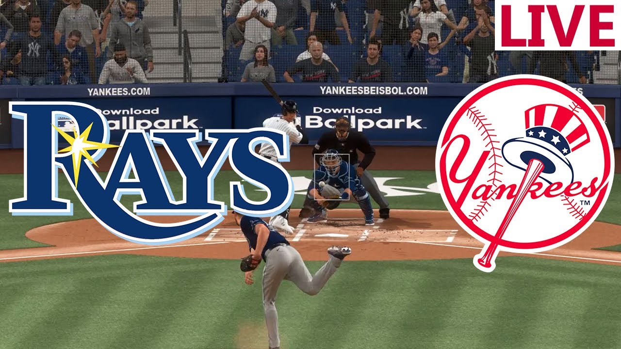 🔴LIVE 🔴 New York Yankees VS Tampa Bay Rays/ July 19/ /MLB THE SHOW 2024 - YouTube