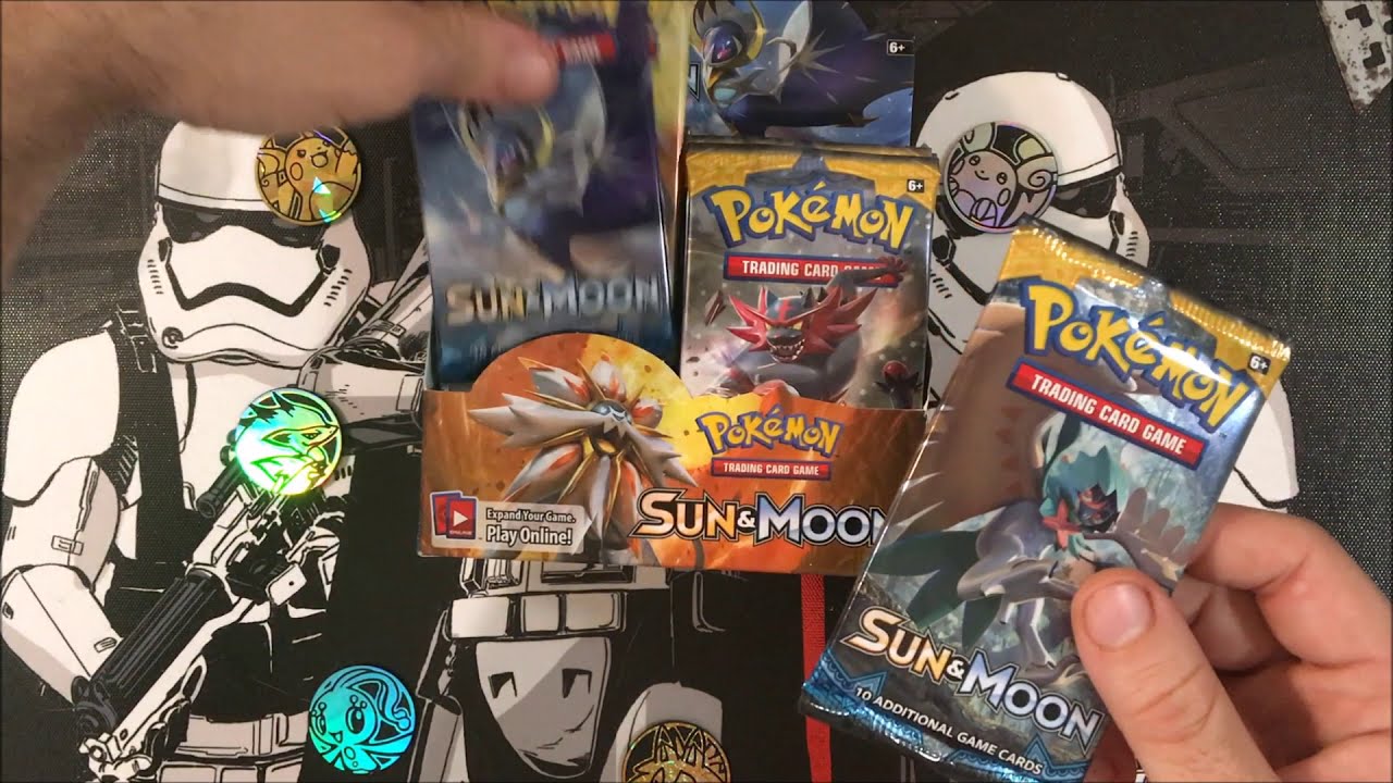 Mapping my Sun and Moon Base Set Booster Box! - YouTube