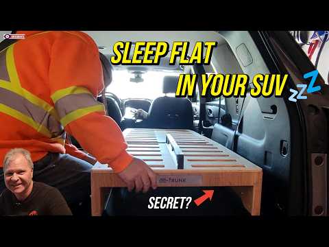The SUV Hotel: How to Turn Any SUV Into a Car Camper in 60 Seconds!