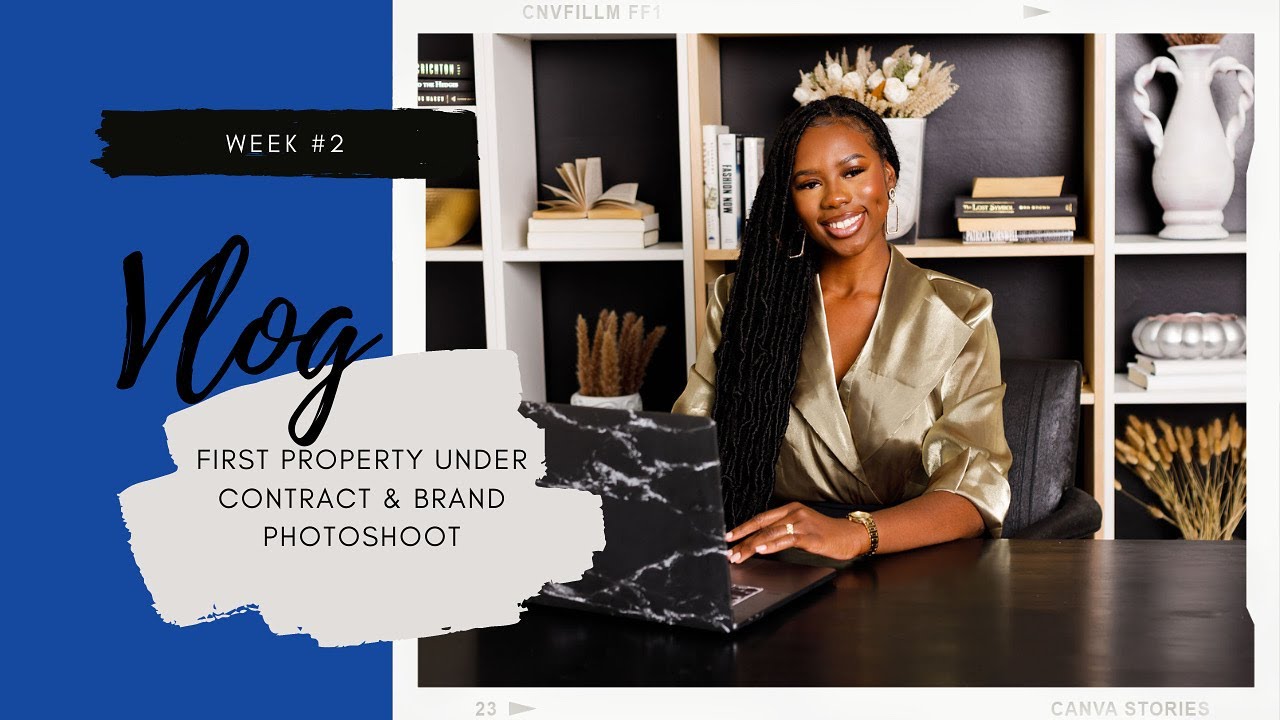 FIRST PROPERTY UNDER CONTRACT & BRAND PHOTOSHOOT | DAY IN THE LIFE OF A ...