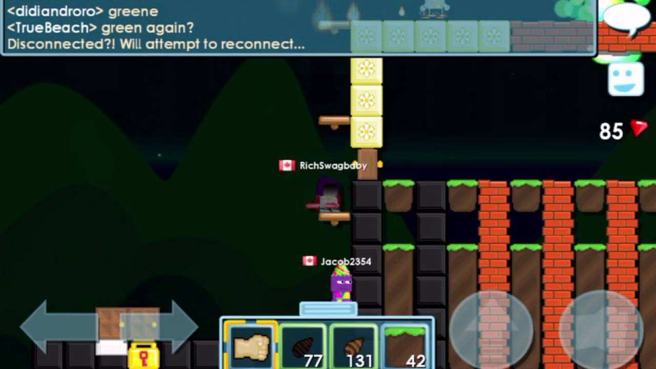 Growtopia talking about my new world - YouTube