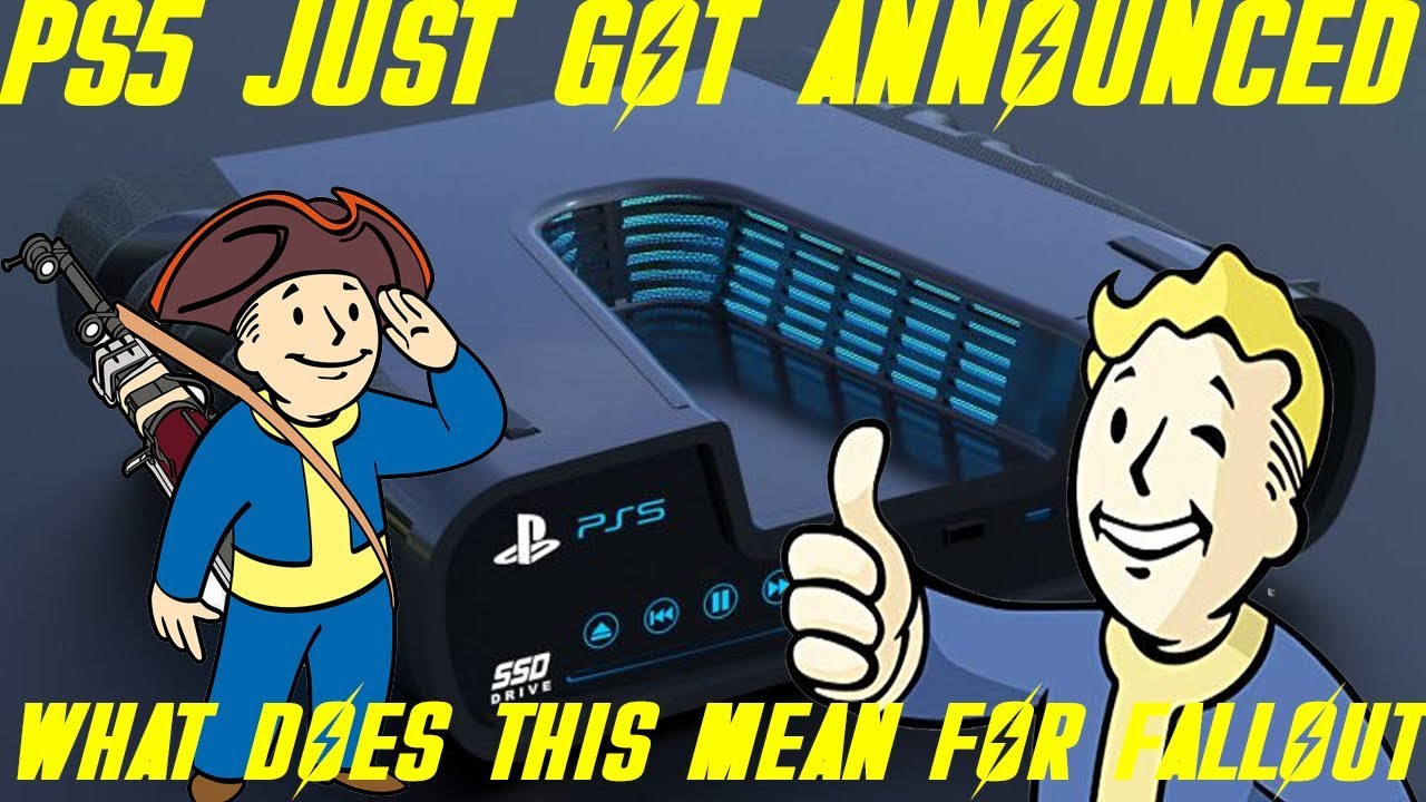 PS5 Just Got Announced So What Does This Mean For Fallout? fallout 3 ...