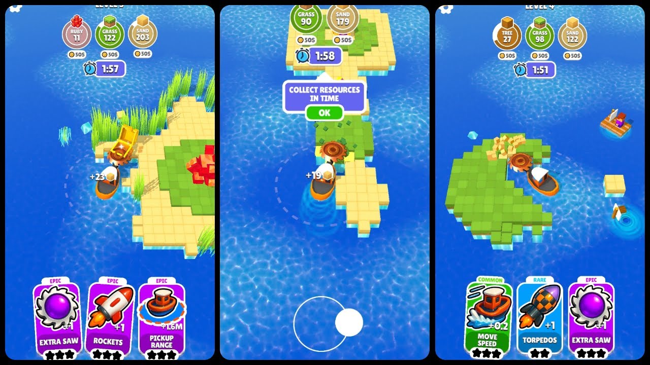 Diggy Boat Mobile Game | Gameplay Android - YouTube