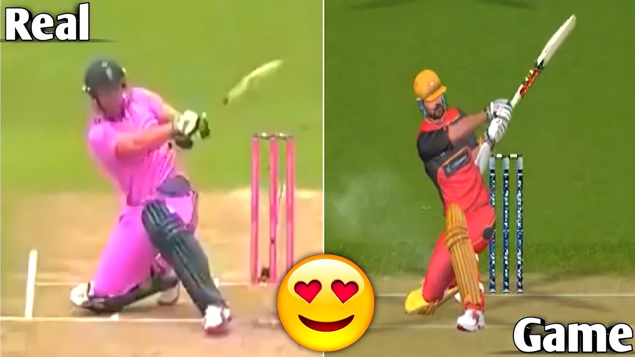 🔥 ABD 360 Shot | Real Life vs Real Cricket 22 - YouTube