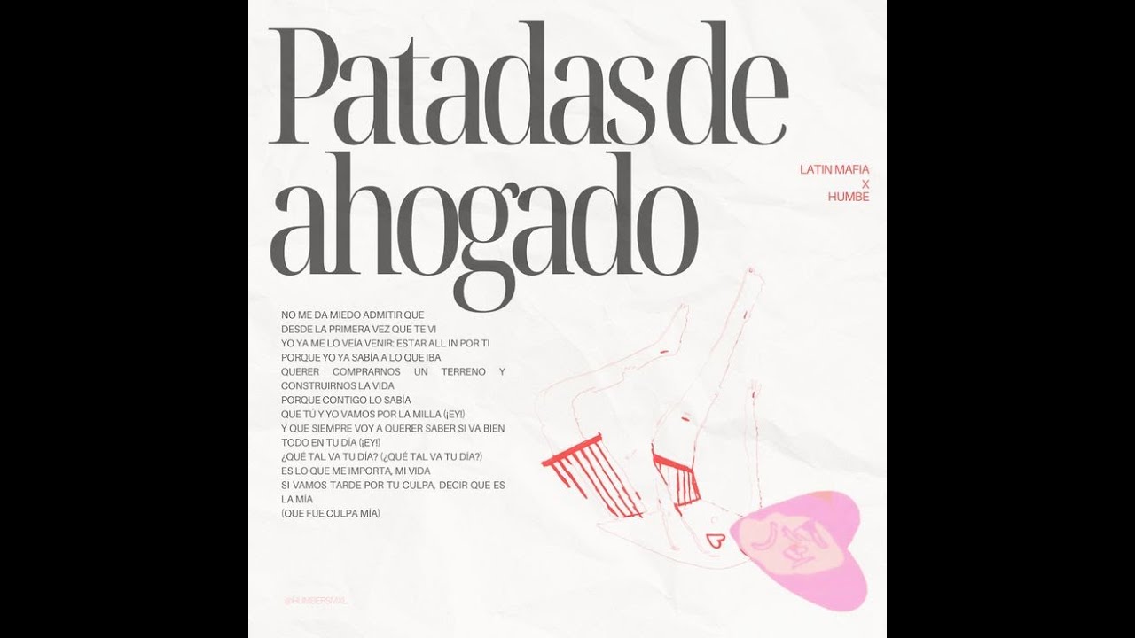 Patadas de ahogado-Latin Mafia&Humbe (Lyrics) - YouTube
