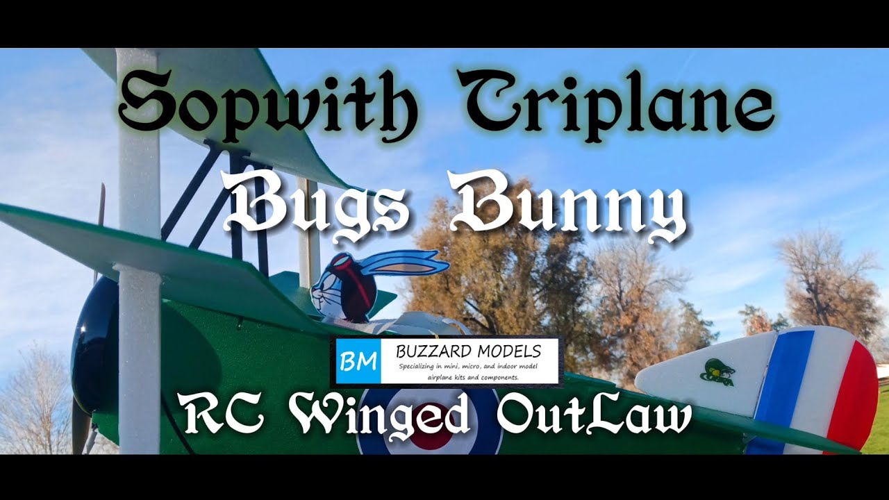 Sopwith Triplane made from a Fokkerish dr1 Buzzard models kit maiden ...