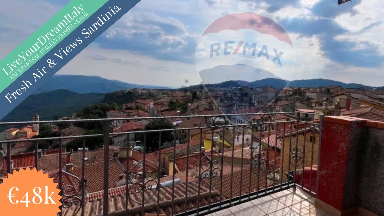 €48k ~ SARDINIA! Views of Historic Center of Tonara, Italy ~ Buying ...