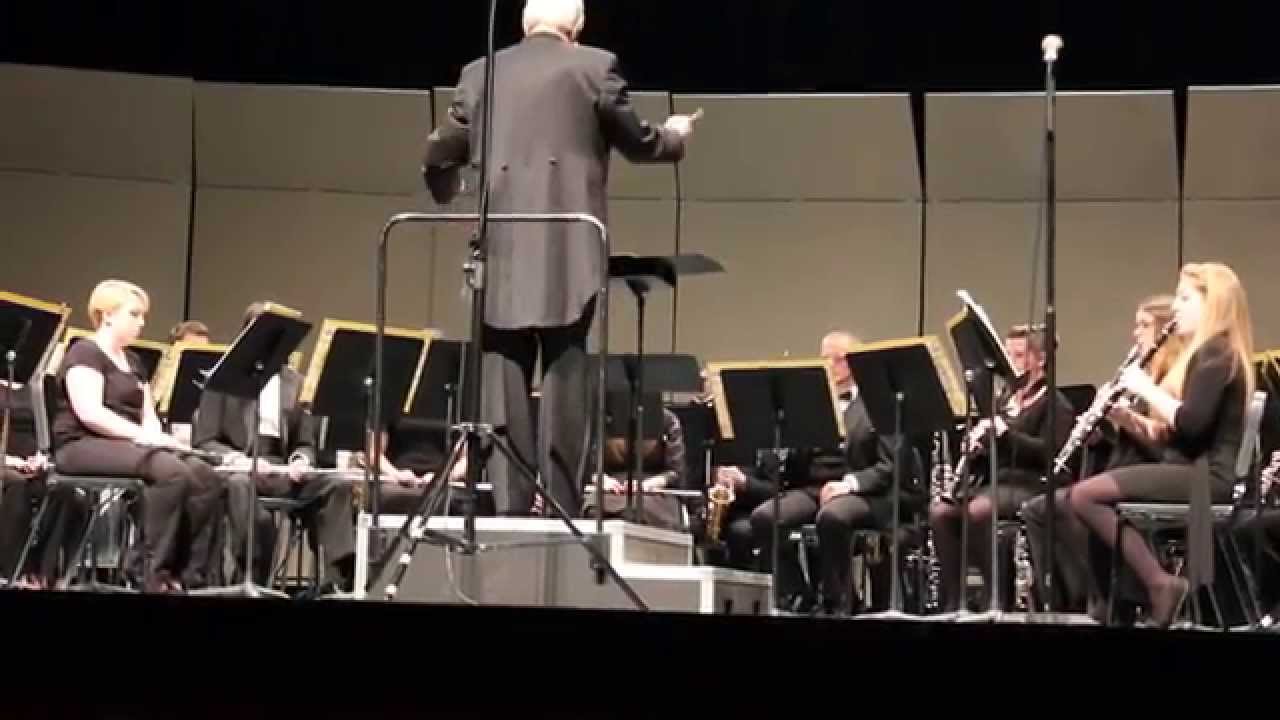IUP Concert Band 4/2014 Three Chorale Preludes. Luminescence. - YouTube