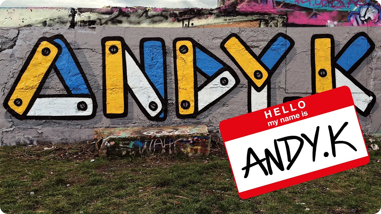 Andy Name Graffiti