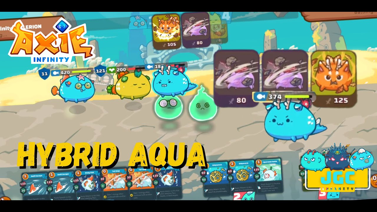 Axie Infinity - APP vs AAP | HYBRID AQUA | Arena Gameplay - YouTube
