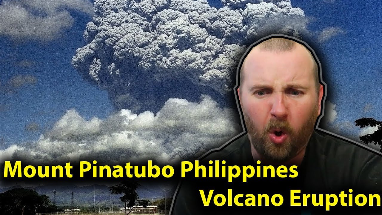 Mount Pinatubo Philippines Volcano Eruption 1991 REACTION - YouTube