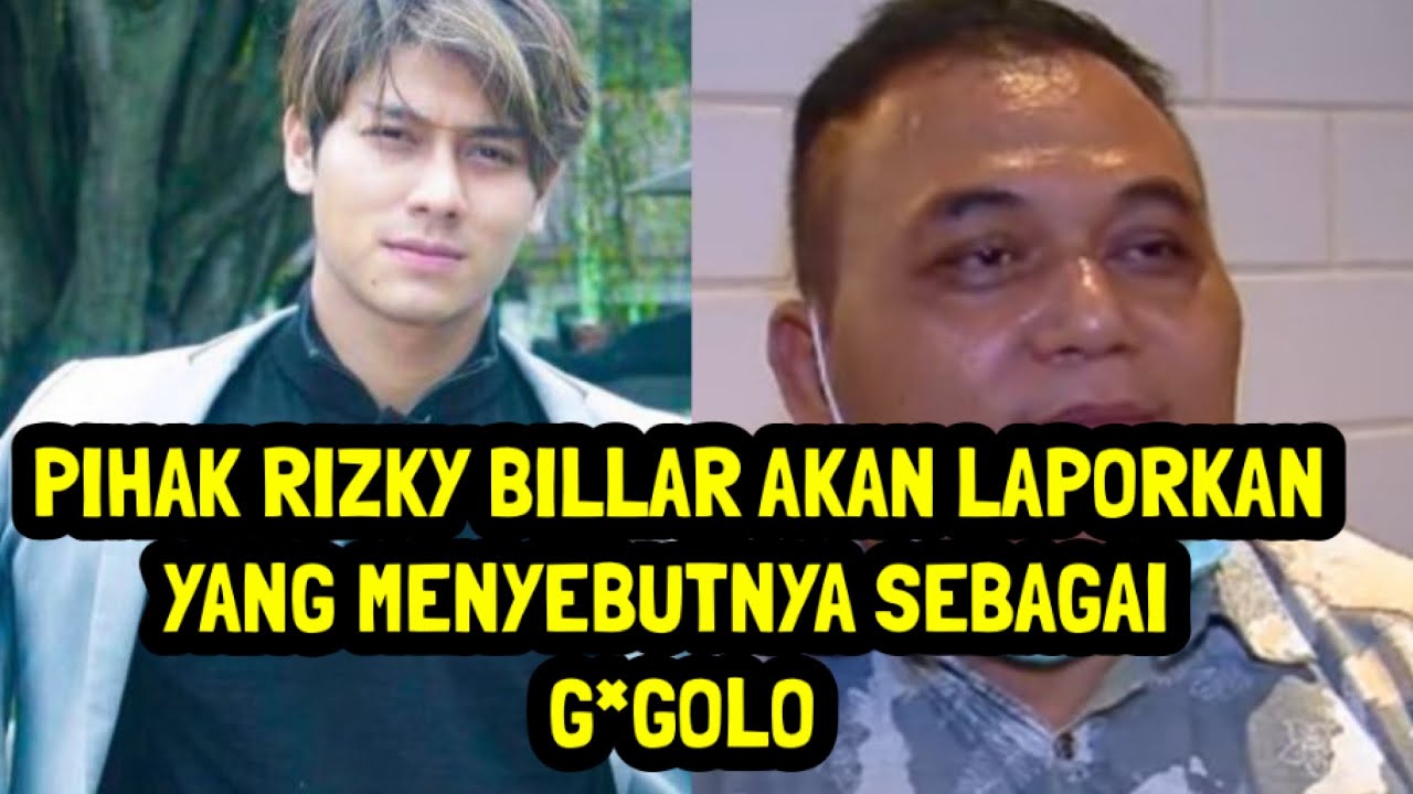 Rizky Billar Akan Laporkan yang Sebarkan Fitnah - YouTube