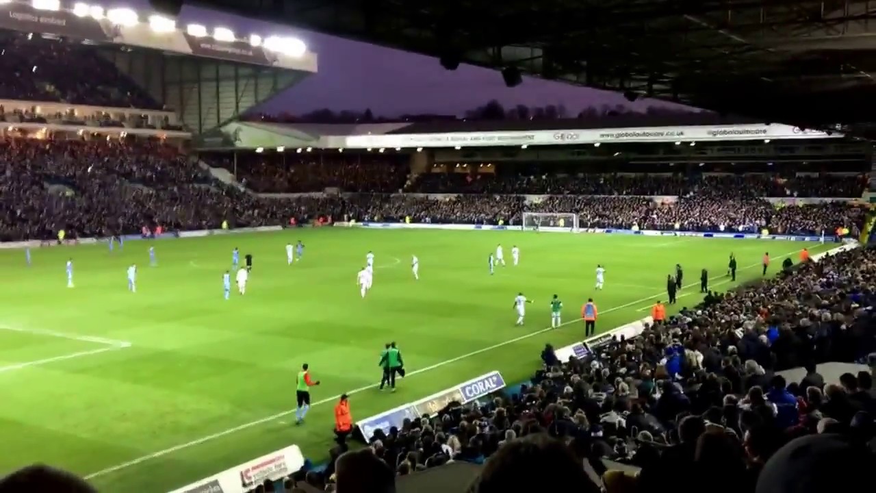 Leeds United goal celebration vs Rotherham 2017 - YouTube