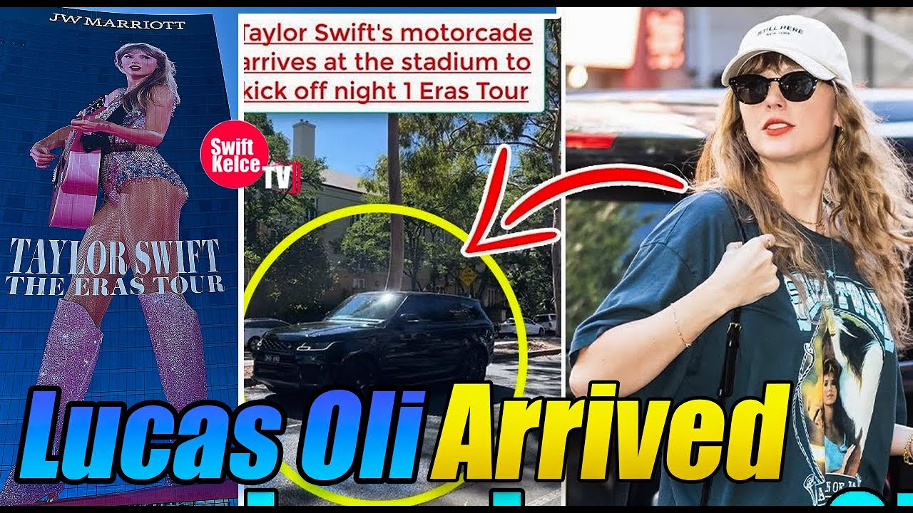 Taylor Swift’s Grand Motorcade Arrival Kicks Off the N1 Eras Tour ...