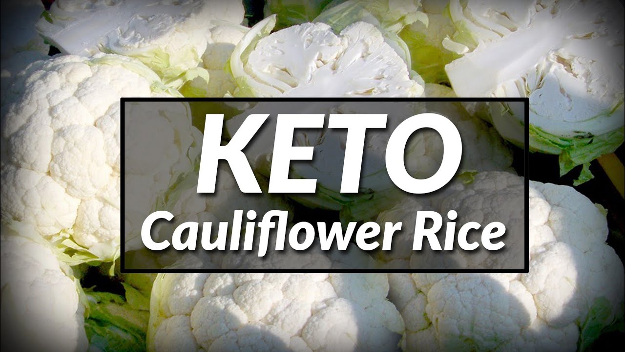 CAULIFLOWER RICE I KETO RICE I NO CARB RICE - YouTube