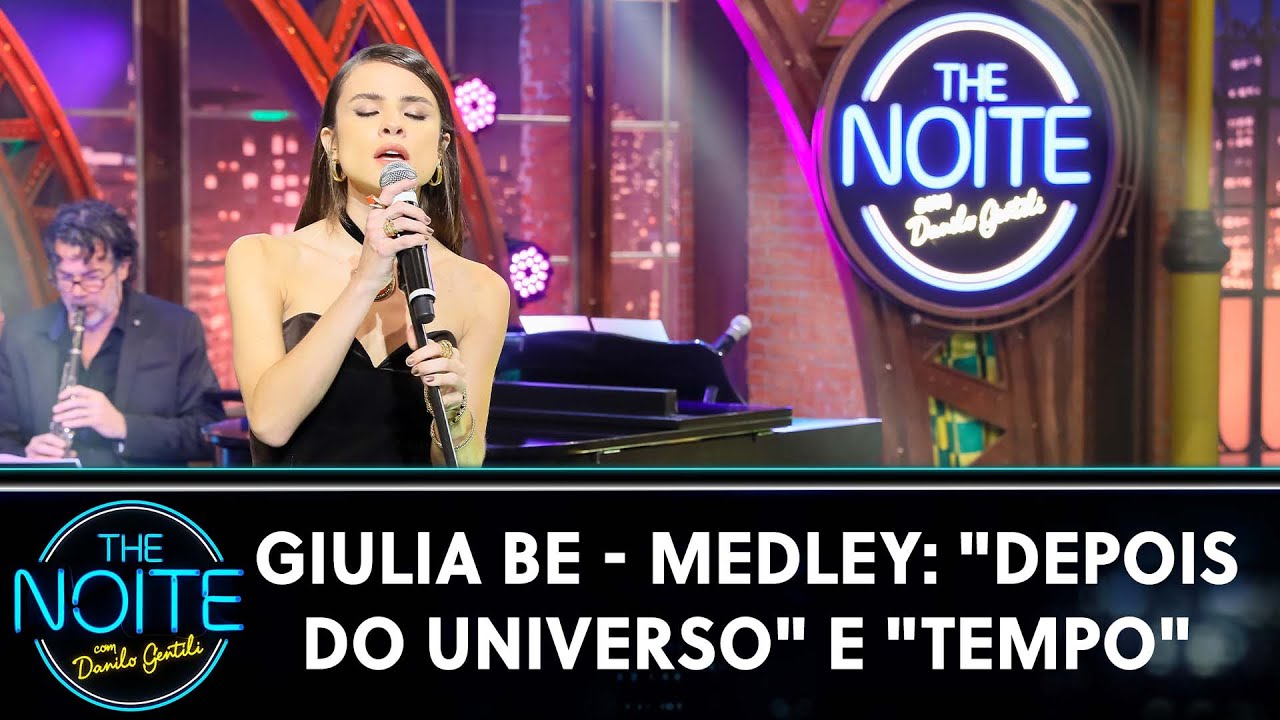 Giulia Be toca: Medley: "Depois do Universo" e "Tempo" | The Noite (02 ...