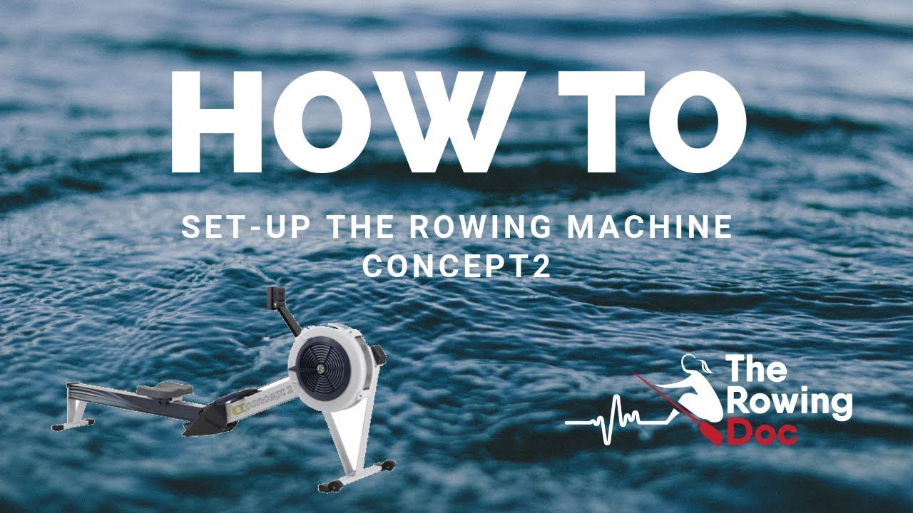 Rowing Machine Adjustment or Setup - YouTube