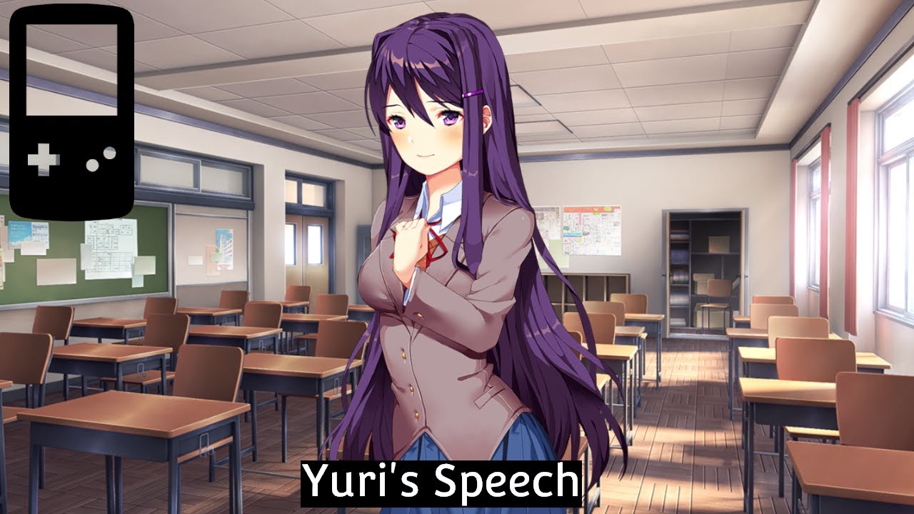 Ddlc Mod Yuri Makes A Speech Youtube