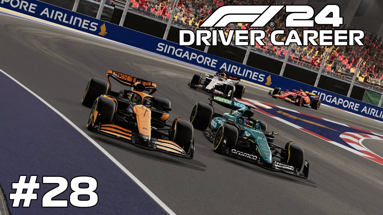 F1 24 Driver Career #28 - Bad Pit Stop While Leading! Late Red Flag ...