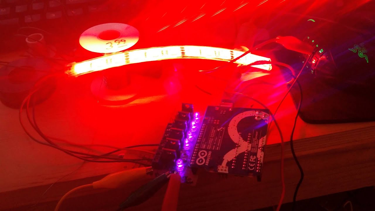 Mosfet shield. Arduino uno - YouTube