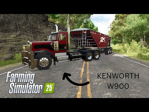 Kenworth W900 review (Lizard W900) (FS25) - YouTube