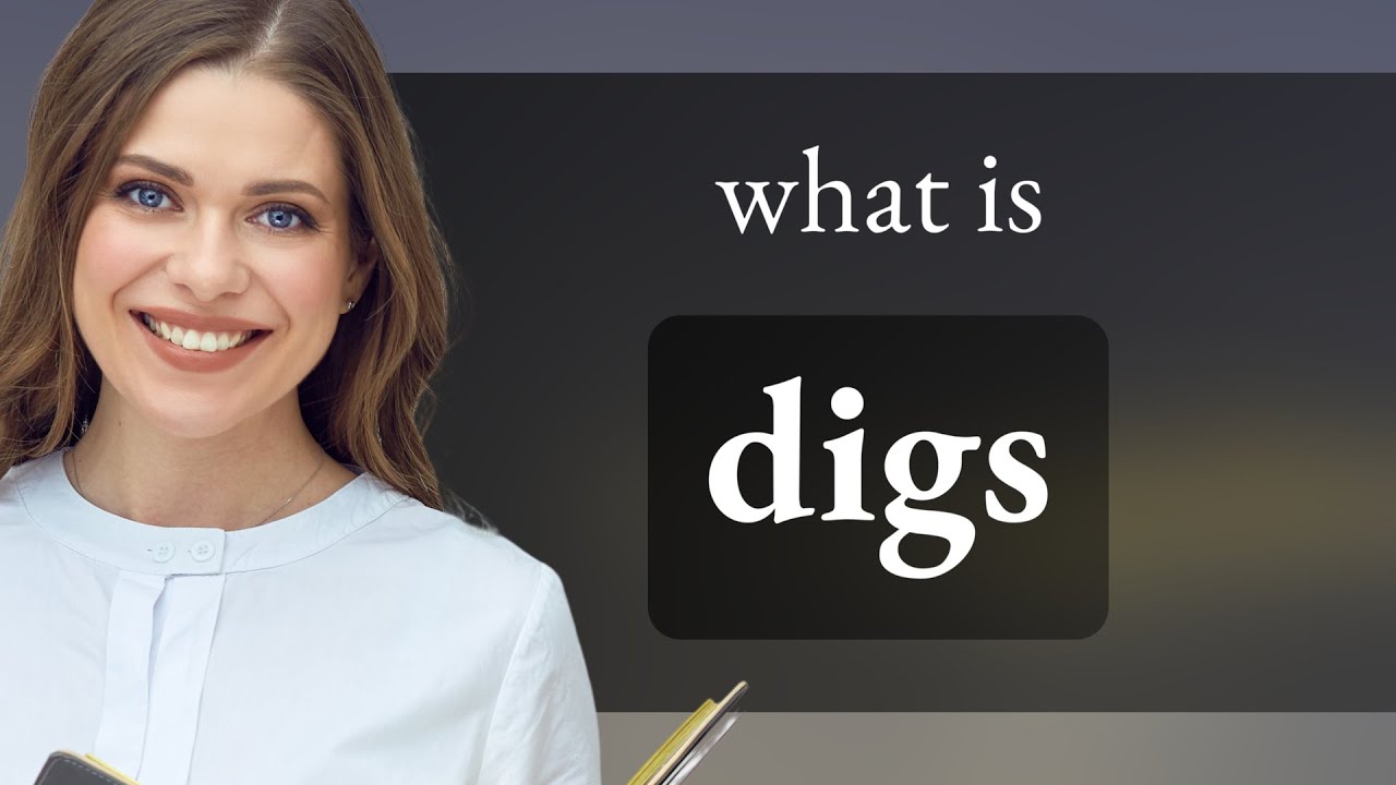 Digs • what is DIGS meaning - YouTube