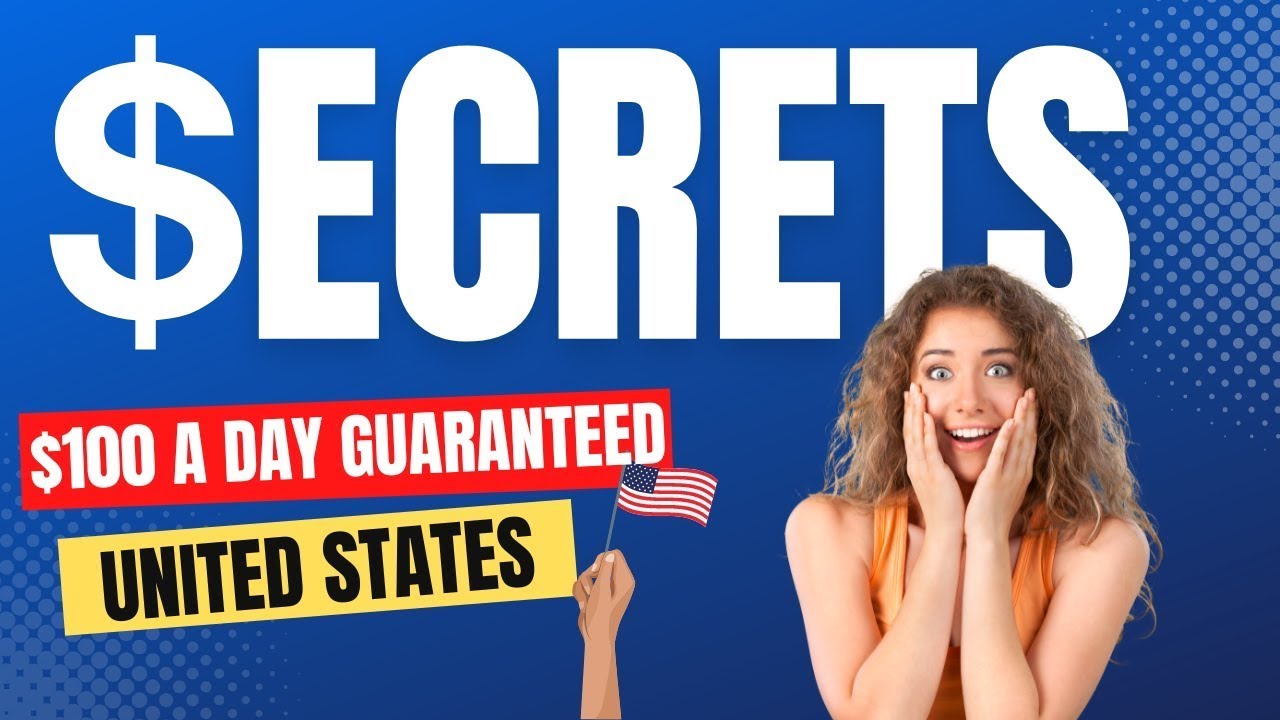 10 Secrets to Earn $100 a Day Online 🇺🇸 - Real Ways To Make Money - YouTube