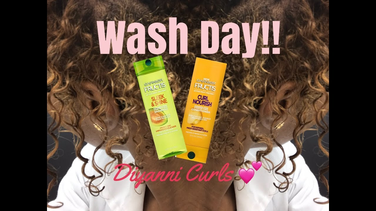 Wash Day Routine for Natural Curly Hair | Start to a Finish - YouTube