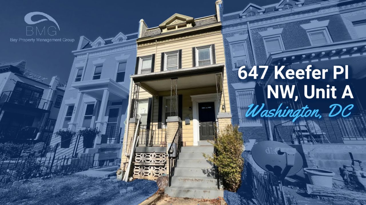 Virtual Tour - 647 Keefer Pl NW Unit A Washington DC 20010 - YouTube