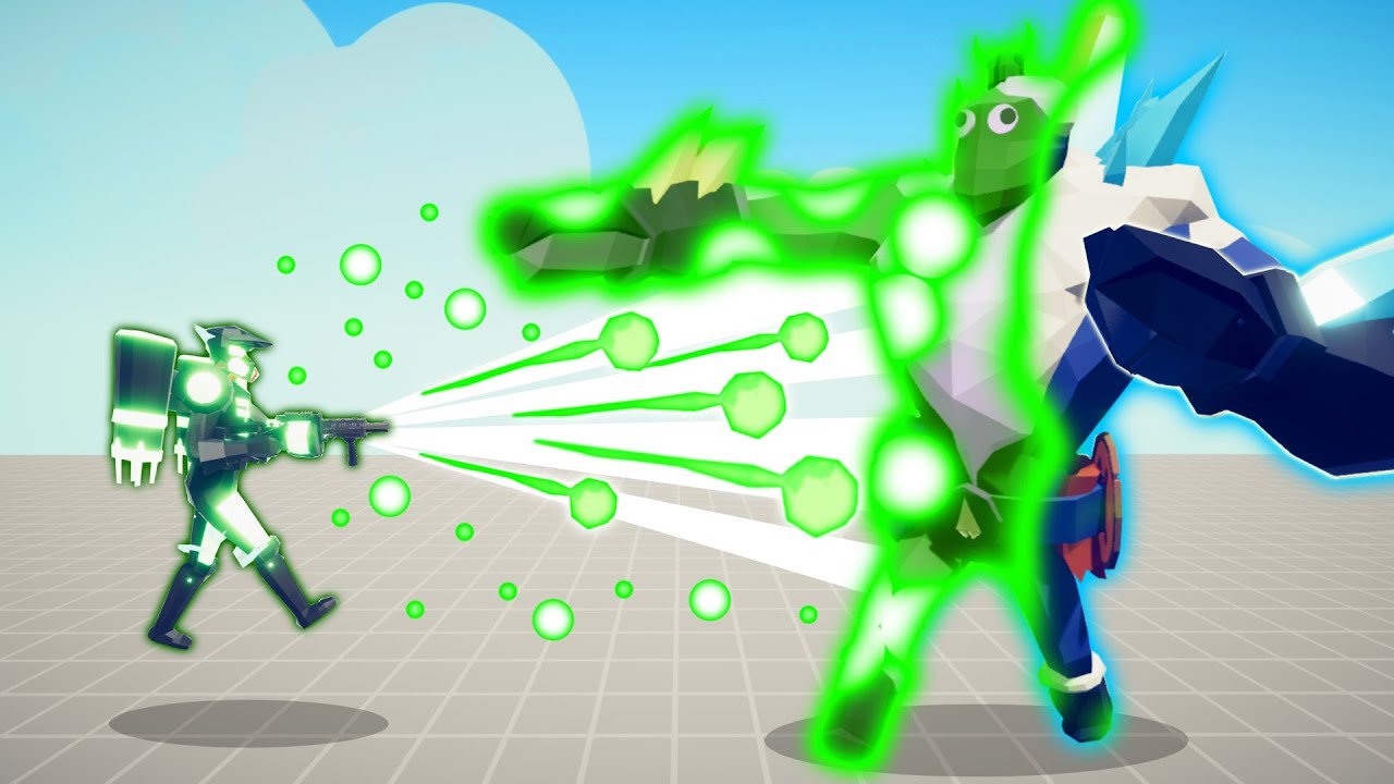 TURN EVERYONE INTO GREEN TRANSPARENT SKIN | TABS - Totally Accurate ...