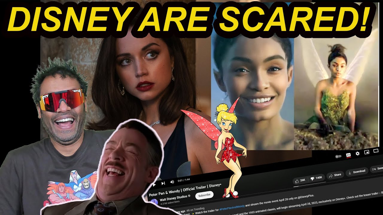DISNEY Blocks Worldwide Coverage of WOKE Peter Pan & Wendy Trailer ...