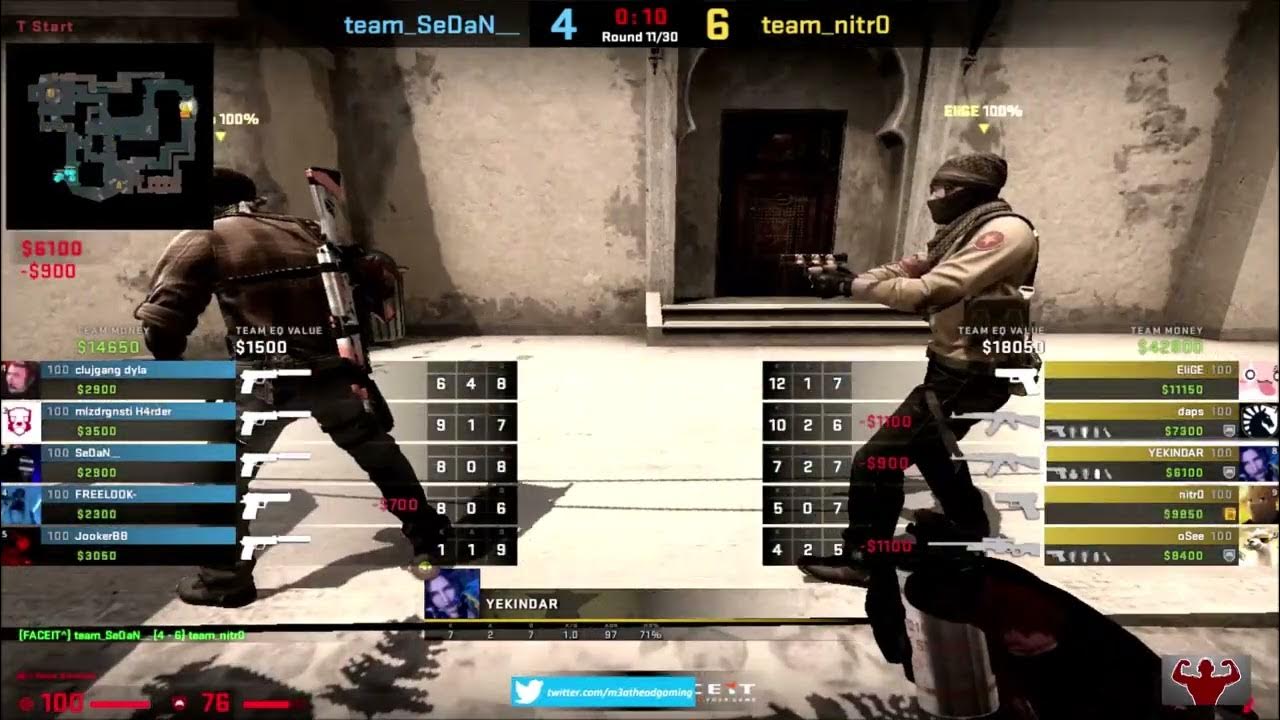 CS:GO POV DEMO Yekindar (Liquid) FACEIT Match / mirage / 23 October 2022 - YouTube