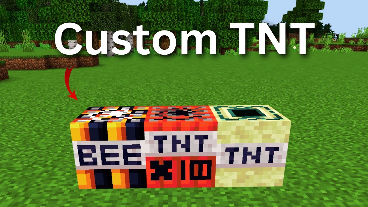 Minecraft But There's Custom TNT... - YouTube