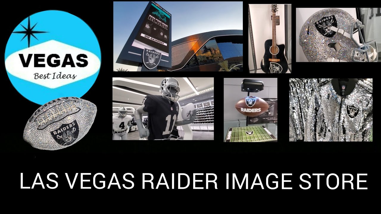 LAS VEGAS Raiders - Tour Of The Raider Image Store At Allegiant Stadium ...