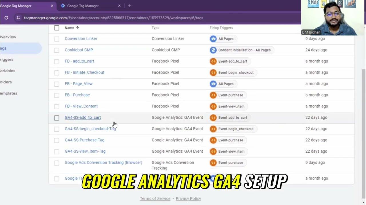 Google Tag Manager Complete Setup Guide for Facebook Conversion API, Google Analytics GA4 - YouTube