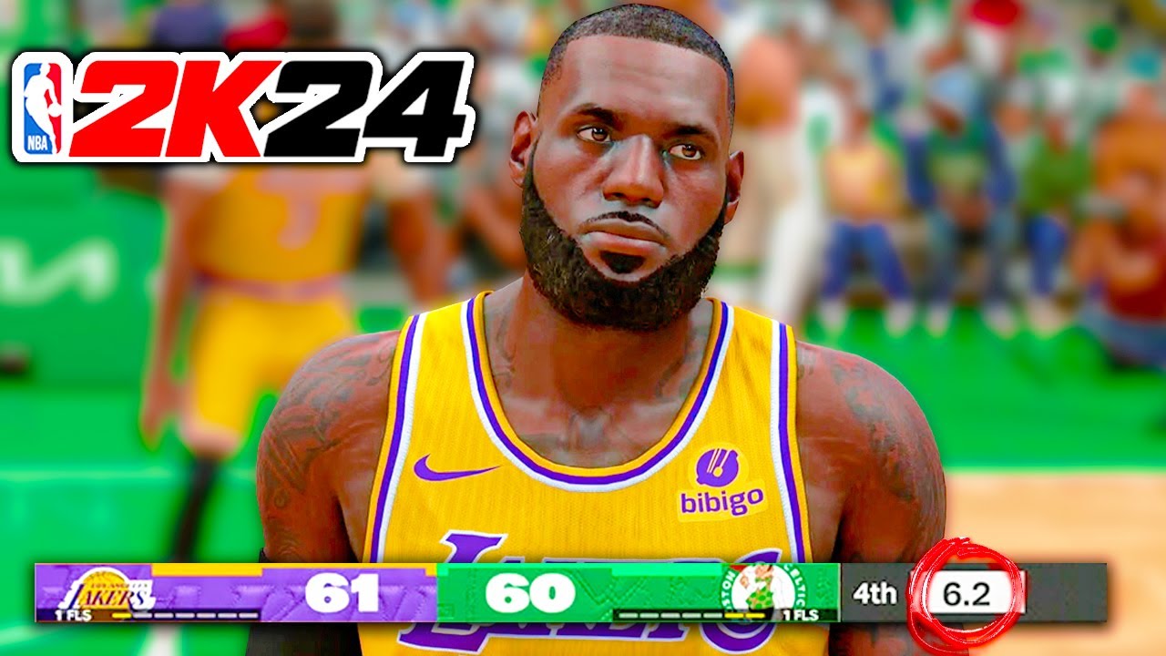 NBA 2K24 Lakers vs Celtics Full Gameplay! - YouTube