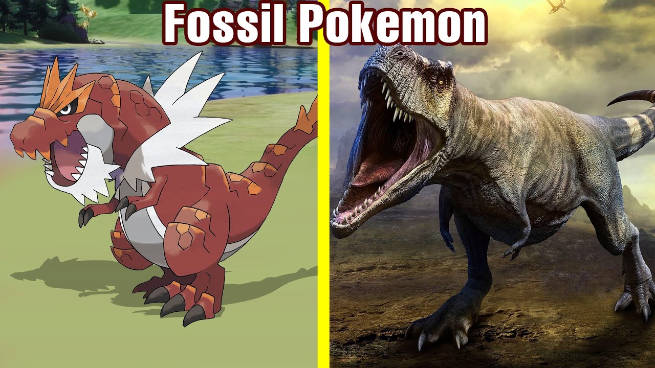 Fossil Pokemon and their extinct inspirations - YouTube
