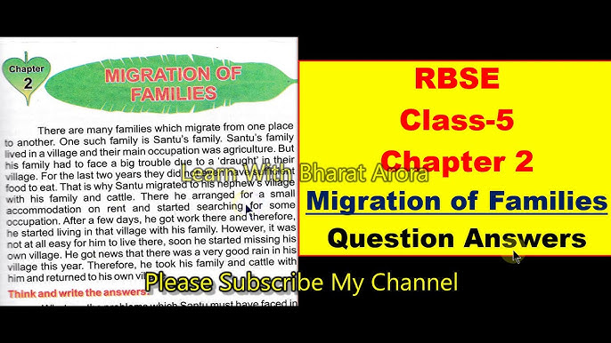 RBSE Class-5 EVS Chapter-1Understanding Our Relations, 41% OFF RBSE Class-5 EVS Chapter-1Understanding Our Relations, 41% OFF