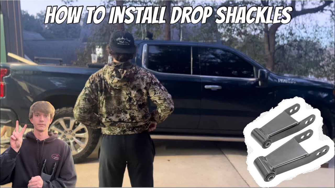How to Install Drop Shackles - YouTube