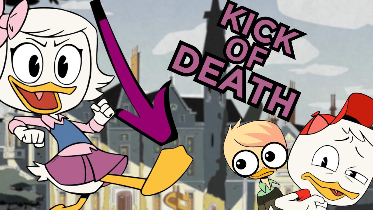She could KILL you!…With a KICK? (Ducktales) - YouTube