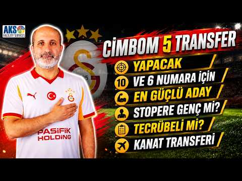 GALATASARAY'IN HEDEFİ 5 TRANSFER | 10 VE 6 NUMARA İÇİN ÖNE ÇIKAN İSİMLER | GOLCÜ, STOPER VE KANAT!