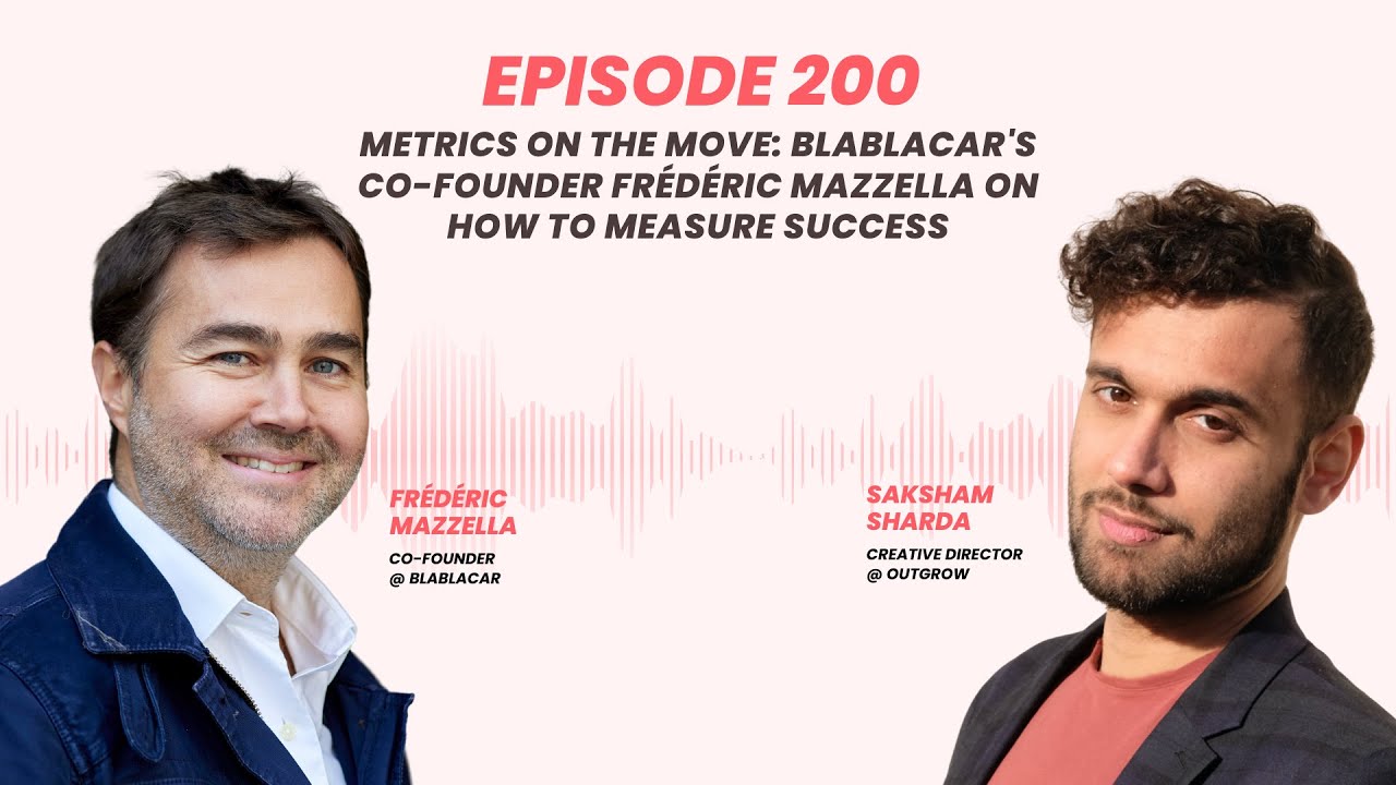 Metrics on the Move: BlaBlaCar's Co-founder Frédéric Mazzella on How to ...