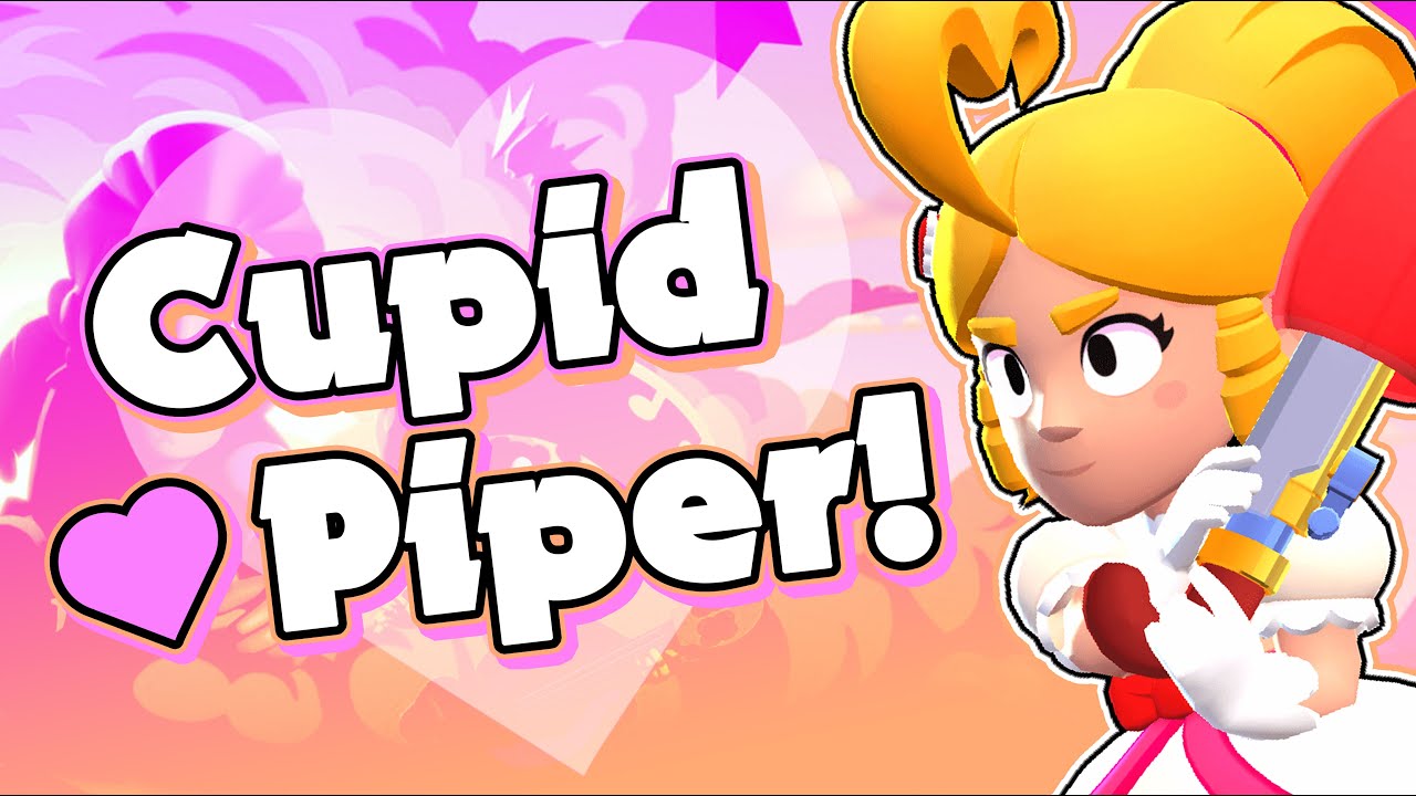 Brawl Stars Cupid Piper Skin - YouTube