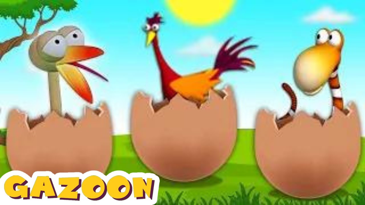 Gazoon | Egg Shaped 🥚 Jungle Book | Funny Animals For Kids - YouTube