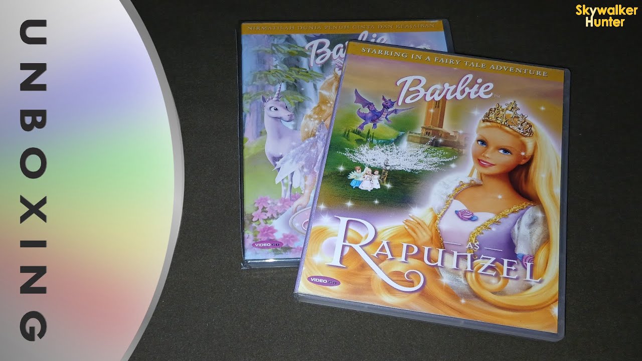 Unboxing Barbie 6 Movie Collection VCD - YouTube